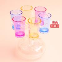 China Production Wine Dispenser Cup 6 Shot Glass Dispenser for Whisky Connoisseurs for sale