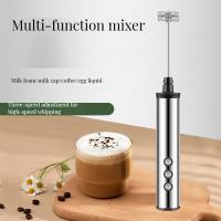 China Korean Style Mini Handheld Stainless Steel Milk Frother for Coffee Tea Stocked Feature for sale
