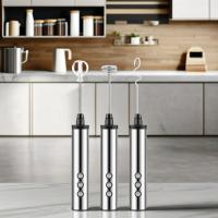 China Multifunctional Italian Electric Milk Frother with Rechargeable Battery-Modern Design for sale