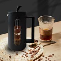China CLASSIC Design 600ml Ceramic French Press Perfect for Enjoying Coffee Tea Set at Home for sale
