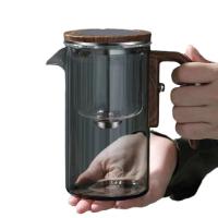 China High and Low Temperature Water Suitable Ceramic Glass Teapot Set with Tea Infuser for sale