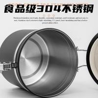 China Food Storage Package Modern 304 Stainless Steel Coffee Can with Breathable Preservation for sale