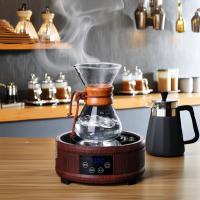 China 400ml Capacity Hand Brewed Coffee Borosilicate Glass Coffee Maker with Stocked Filter for sale