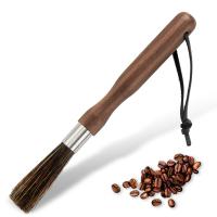 China Custom Logo Double Side Soft Boar Bristle Nail Cleaning Brush for Other Natural Bamboo for sale