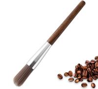 China Wooden Handle Boar Bristle Cleaning Brush for Coffee Grinder Eco-Friendly and Durable for sale