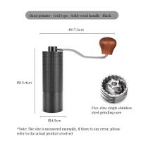 China Adjustable Setting Multifunctional Bean Mill for Storage Hand Touch Coffee Grinder for sale