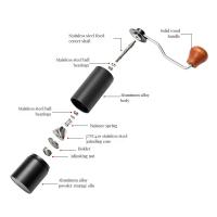 China Adjustable Setting Multifunctional Bean Mill for Storage Hand Touch Coffee Grinder for sale