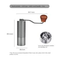 China Portable Multifunctional Coffee Grinder with Hand Touch Design and Adjustable Settings for sale