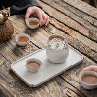 China 250ml Simple Thick Colored Glaze Ceramic Coffee Cup and Saucer Set with Custom Logo for sale
