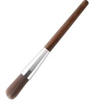 China Barista Kitchen Hand Vintage-Style Coffee Grinder Cleaning Brush with Wooden Handle for sale