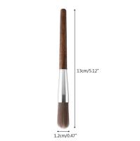 China Barista Kitchen Hand Vintage-Style Coffee Grinder Cleaning Brush with Wooden Handle for sale