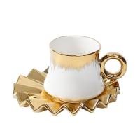 China Elegant Coffee Tea Wallpaper Design Ceramic Western Dinner Set for Sustainable Living for sale