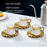 China Elegant Coffee Tea Wallpaper Design Ceramic Western Dinner Set for Sustainable Living for sale