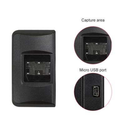 China HFSecurity HFOS300 Dual And Rolling Fingerprint Scanner With USB Interface  Charging And Communication Port for sale