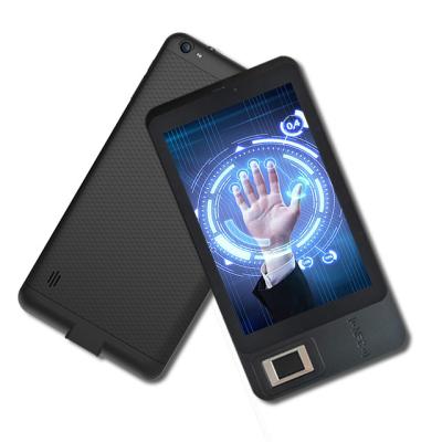 China HF FP07 Cloud Ready Software 3G WIFI Bluetooth Tablets 7 Inches Android with Facial Fingerprint Reader for sale