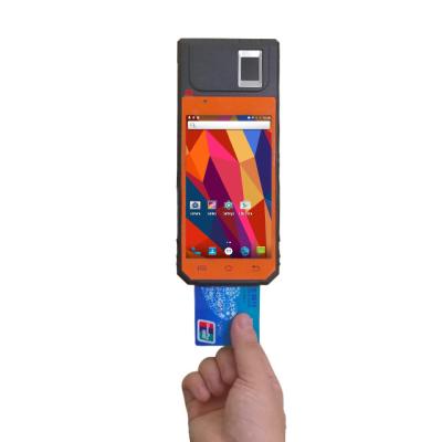 China Cost Effective Mini Capacitive Fingerprint Scanner Biometric POS Terminal with 2D Barcode Scanner for Restaurant for sale