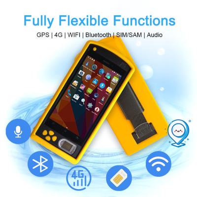 China 4G Mobile Access Control Customized 5 inch  Android 7 Fingerprint Tablet Access Control Devices 15+Y ear Experience FP05 for sale