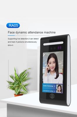 China HFSecurity RA05 New Biometric Dynamic Face Time Attendance and Access Control used in the Office for sale