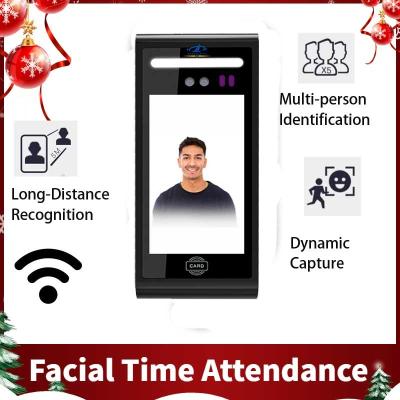 China High Quality 5 inch Cloud Time Attendance Long Distance Detect Facial Recognition Device for sale