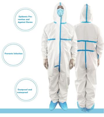China Disposable Medical Personal Protective clothing Equipment Protective Suits for sale