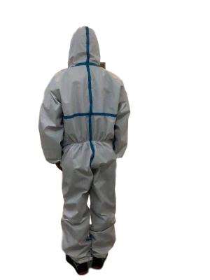 China Disposable Protective Suit Anti-Dust Isolation Clothing Coverall Uniforms Ventilation Against Infeetion Isolation for sale