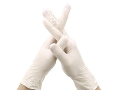 China 2020 Epidemic Protection Disposable Latex Gloves Sterile Latex Operation Gloves Surgical Gloves Factory Delivery for sale