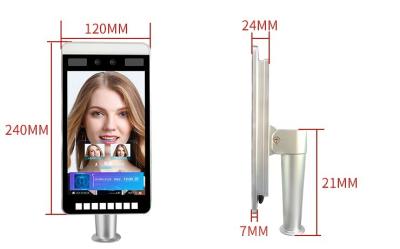 China RA08T High Quality Rfia Face Facial Biometric Door power Supply Turnstile Gate Access Control  Time Attendance for sale