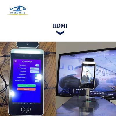 China HFSecurity RA08TOutdoor Optional 4g Adjustable detecting distance Face Temperature Detection And Recognition Device for sale