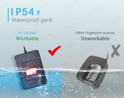 China HFSecurity FAP20 OS1000 Waterproof Optical USBtablet  Fingerprint scanner for sale