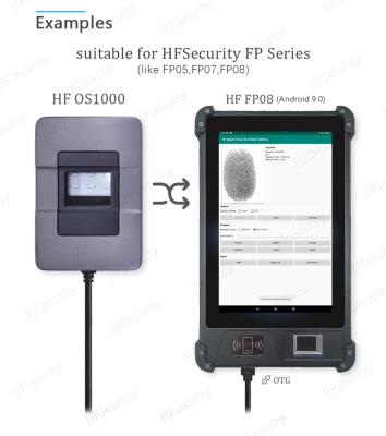 China HFSecurity FAP20 OS1000 Waterproof Optical USB personal identity verification programs  Fingerprint scanner for sale