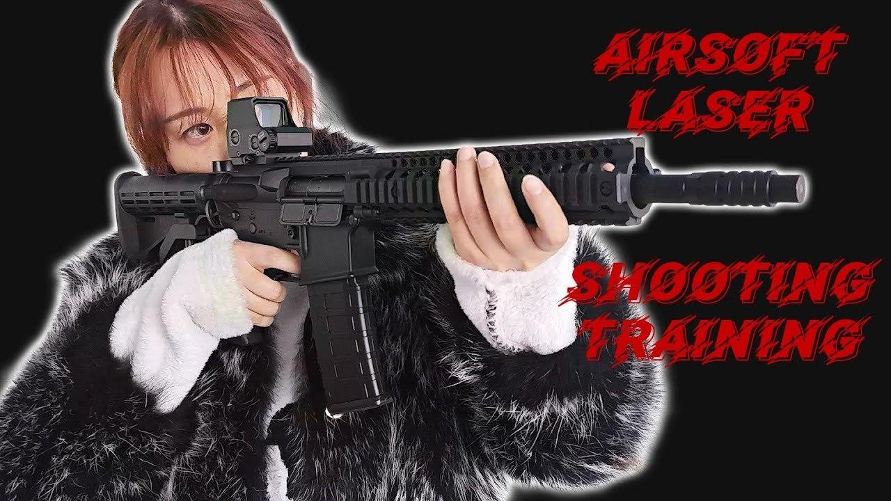 airsoft laser cartridge rifle installation