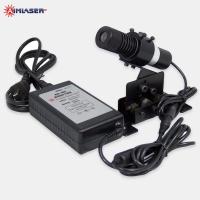 China 520nm 30mW Green Laser Line Projector - 90° Fan Angle, 10m Range for Wood Stone Cloth Cutting for sale