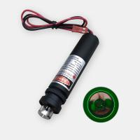 China 520nm 30mW 360° Green Uniform Line Laser Projector with Φ16x70mm Dimensions for Pipeline Inspection for sale