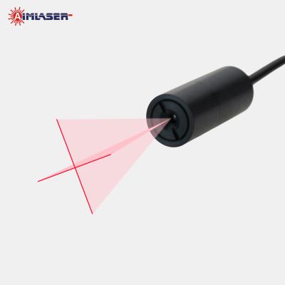 China Cross Line Laser Level Module 520nm 532nm 635nm 650nm Green Red Laser Generator with 110° Fan Angle and 8000Hr Lifespan for sale