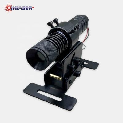 China 532nm Green Laser Line Projector Module 30mW Output Φ16x80mm for Industrial Alignment and Positioning for sale