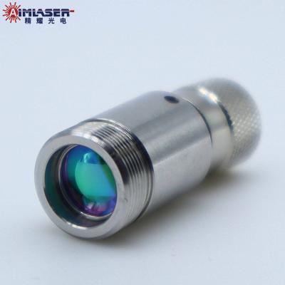 China 520nm Green Laser Beam Focusing Collimating Optical Fiber Collimator with 0.84mm Beam Size and >95% Transmittance for sale