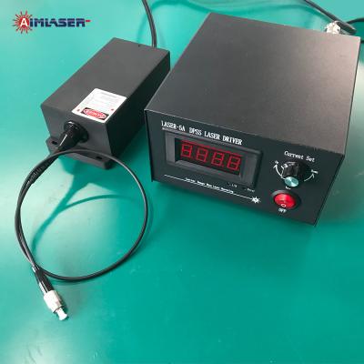 China 638nm Fiber Laser With Separated Driver And TEC Cooling High Quality Laser Beam For Biomedical for sale
