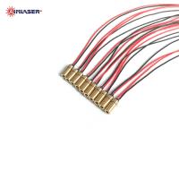 China 850nm 1mW 4mm x 10mm Infrared Laser Diode Module with 8000+ Hour Lifespan and 3-5V DC Operation for sale