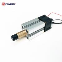 China Powell Lens Uniform Line Laser Module 50μm at 150mm with 405nm-850nm Wavelength and 3-24V DC Input for sale