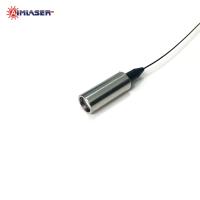 China 405nm Single Mode Fiber Optic Collimator 100mm Distance Ø3.4x14mm Package with FC/PC/APC/LC Connector Options for sale