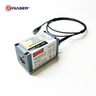 China 505nm 30mW High-Stability Laser System with Single-Mode Fiber Output, TTL Modulation and Adjustable Power for sale