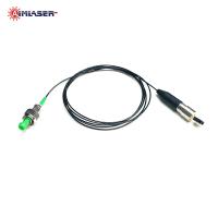 China 520nm 30mW 4μm Green Single Mode Coaxial Fiber Coupled Laser Diode Module with FC/PC Connector for sale