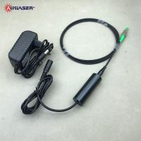 China 635nm 30mW 3μm Single Mode Fiber Coupled Laser Diode Module with FC/PC Connector - 8×22mm Compact Design for sale