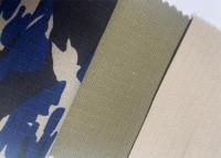 China Polyester Cotton Nylon Ripstop Waterproof Flame Resistant Fabric 190gsm 210gsm for sale