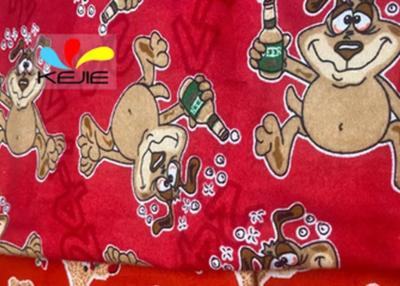 China Baby Printed Cotton Flannel Fabric 150gsm 21x10 Colorful Pattern for Children Clothing for sale
