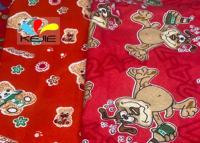 China Baby Printed Cotton Flannel Fabric 150gsm 21x10 Colorful Pattern for Children Clothing for sale