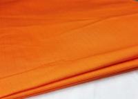 China Antistatic Orange Flame Resistant Cotton Fabric 260gsm 150cm for Protective Suits for sale