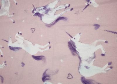 China 100% Cotton Flannelette Sheeting Fabric 150-200GSM Tearproof Plain Weave for sale