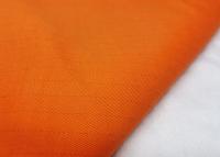 China Wear Resisting Orange Anti Static Fire Retardant Fabric 260gsm 150cm Width for sale