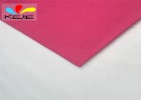 China Rose Red Twill Oil Water Repellent Antistatic Fabric 240GSM 57/58 Inch for sale